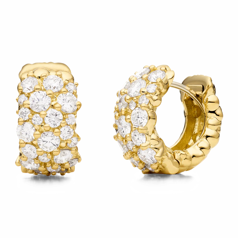 Large Confetti Snap Hoop Earrings – Henry C. Reid & Son Jewelers