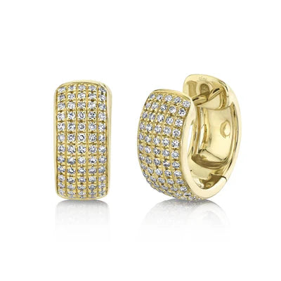 Pave Huggies – Henry C. Reid & Son Jewelers