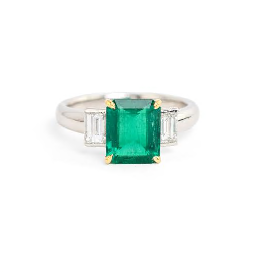 COLOMBIAN EMERALD RING – Henry C. Reid & Son Jewelers