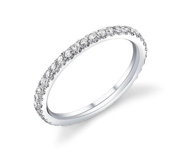 U-PRONG ETERNITY BAND – Henry C. Reid & Son Jewelers