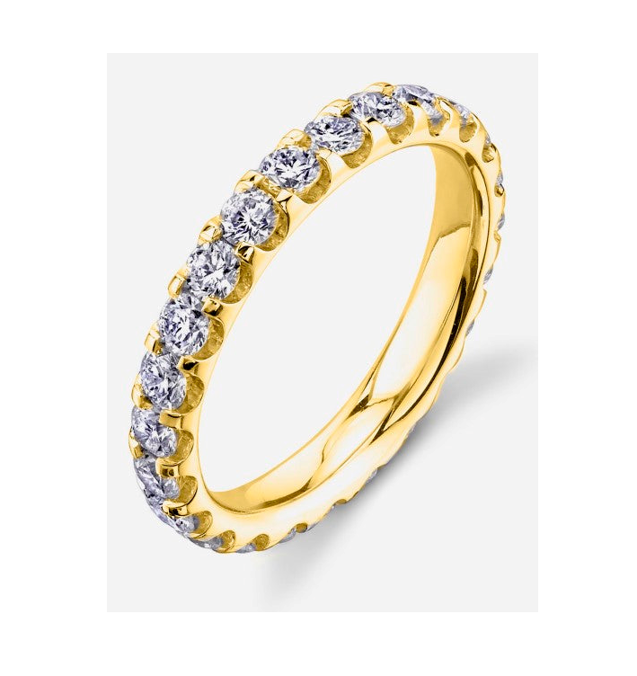 U-PRONG ETERNITY BAND – Henry C. Reid & Son Jewelers